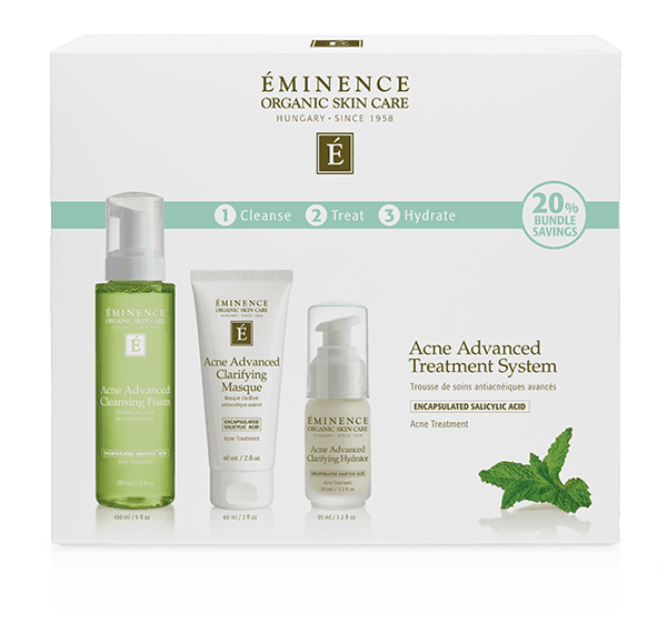 Eminence Organic Acne Advanced Treatment System Viva Day Spa Med Spa